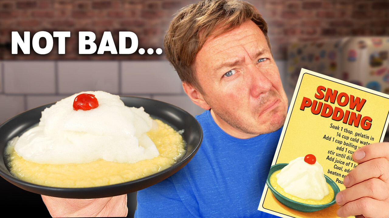 100 Year Old Recipes – Porcupine Meatballs & Snow Pudding - Barry Lewis